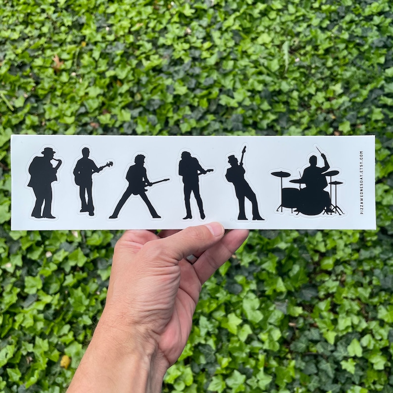 E-street Fan Art Band Sticker Sheet | Etsy