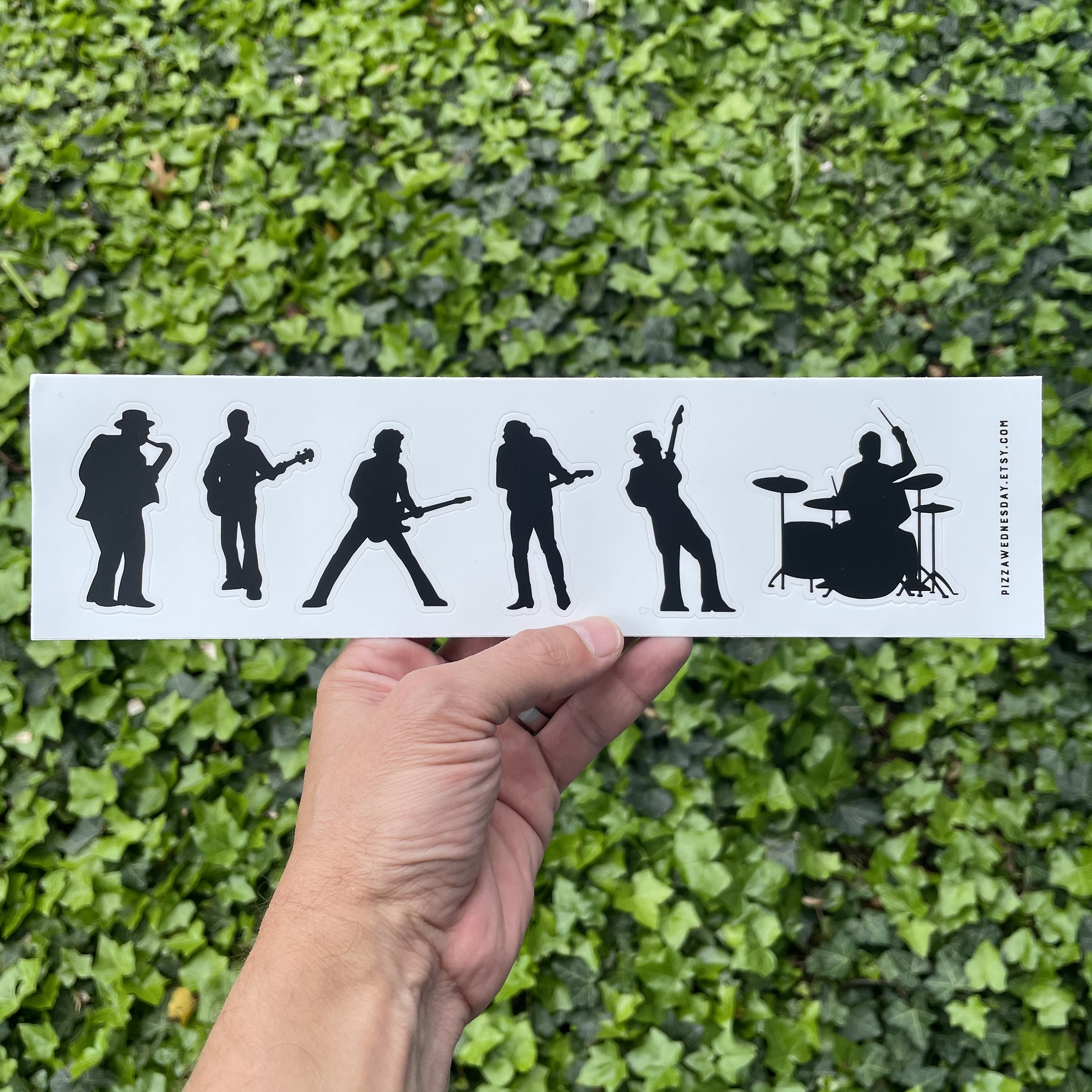 E-street Fan Art Band Sticker Sheet - Etsy