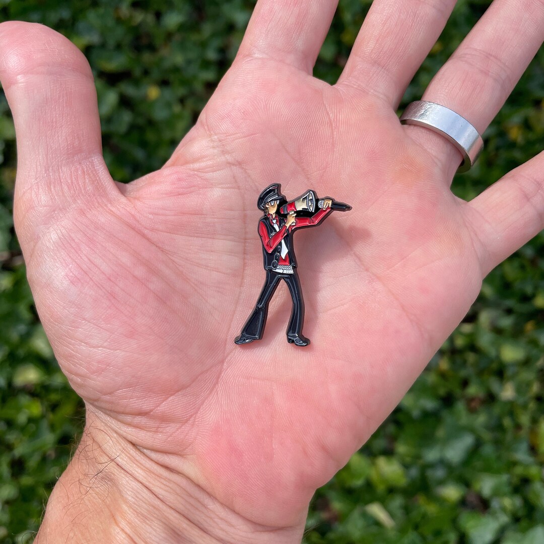 Revolver Style Enamel Pin - Etsy