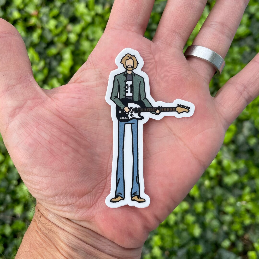 Even Flow Eddie Style Sticker - Etsy