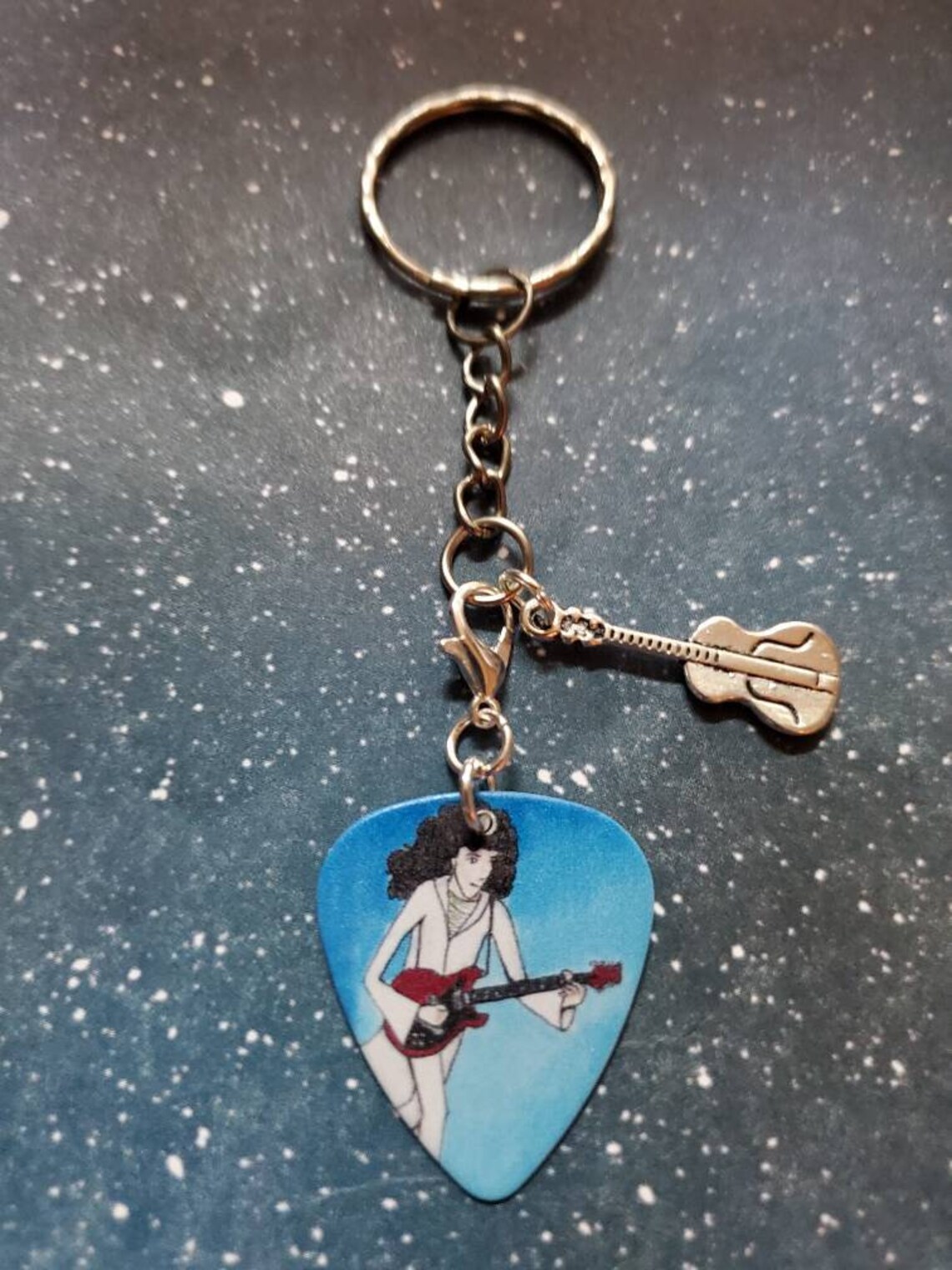 Brian May Anime..keychain..legit | Etsy