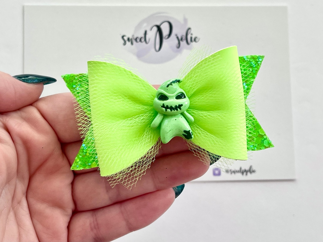 Oogie Boogie Inspired Character Center GLOW in the DARK Tulle + Glitter ...