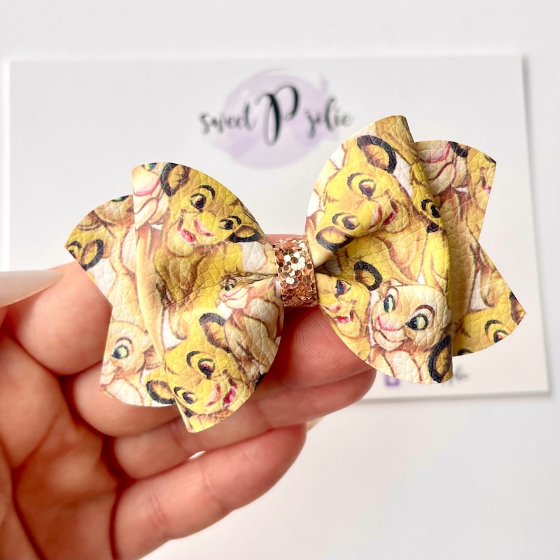 Lion King Bow - Etsy