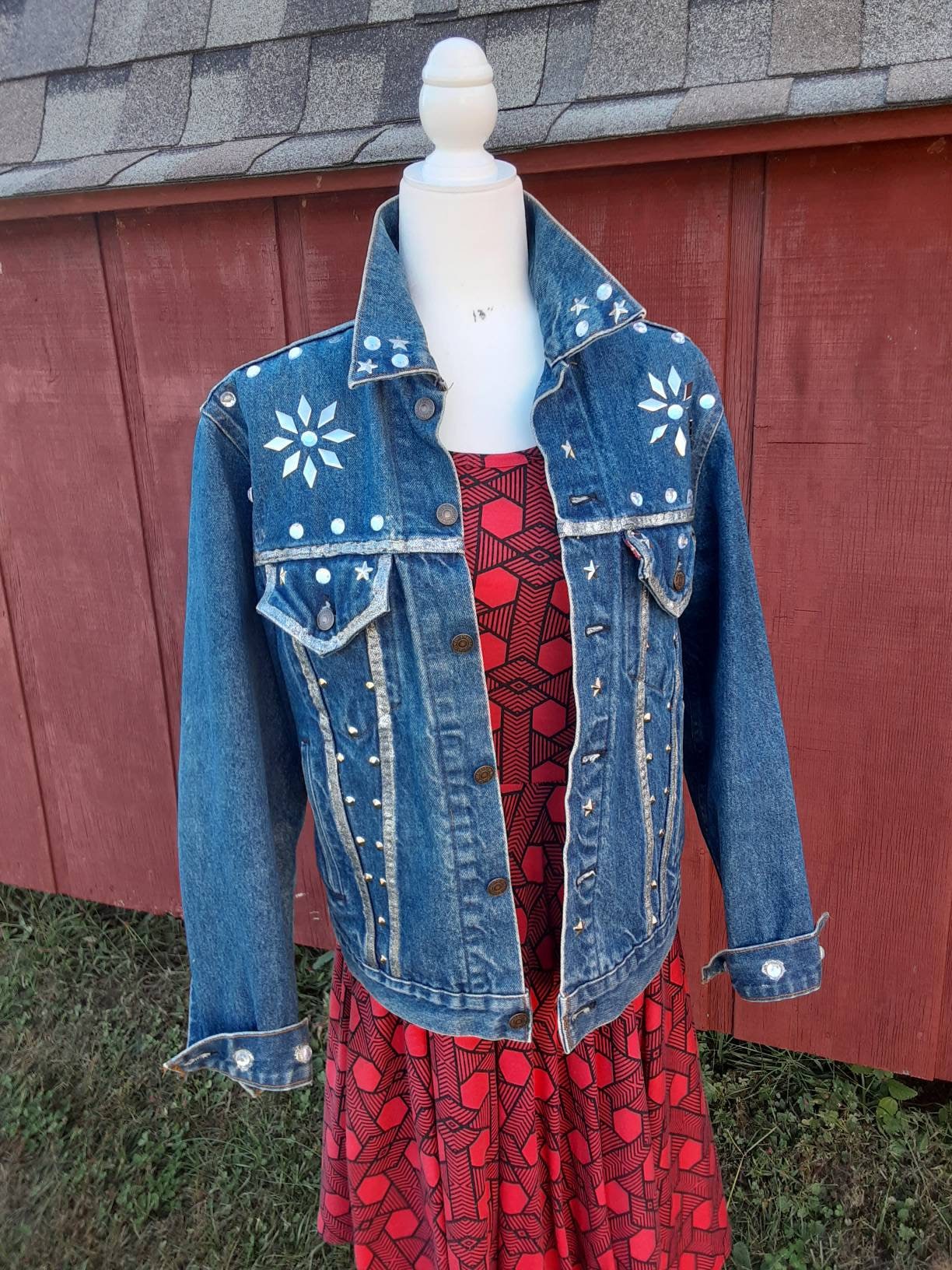 Mens Bedazzled Jacket - Etsy
