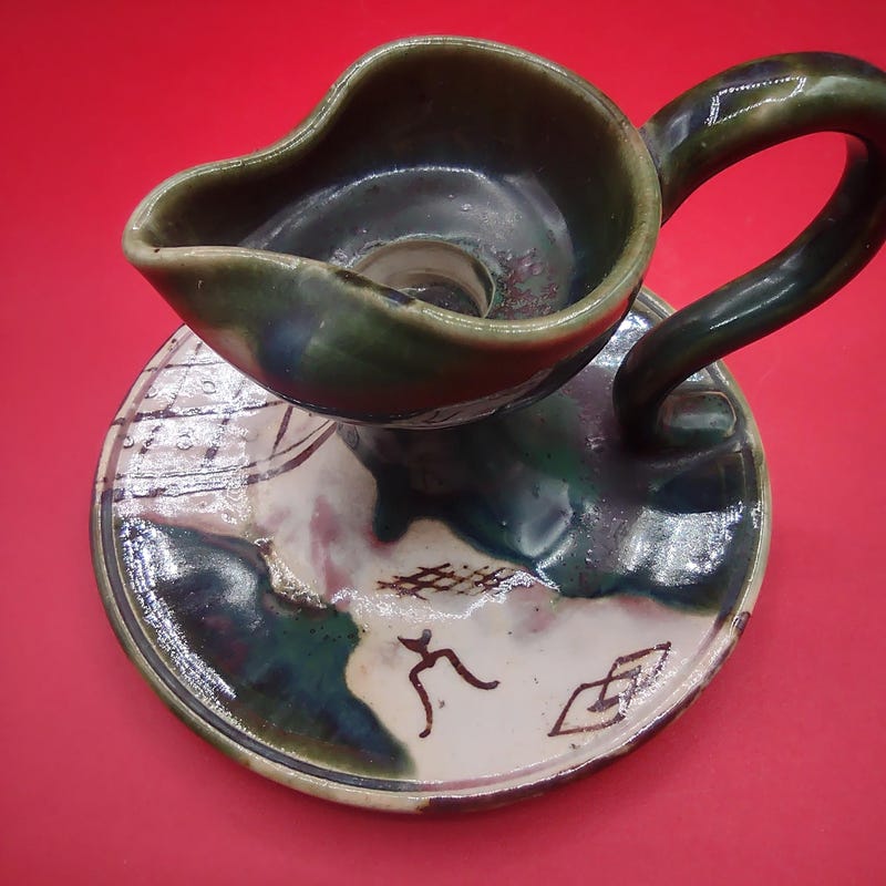 Japanese Oribe Pottery - Etsy