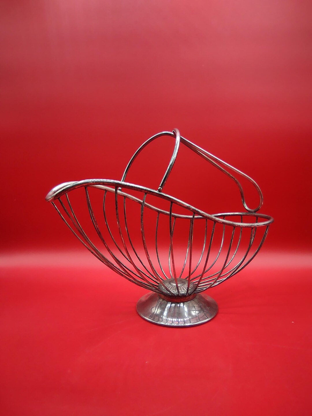 Silverplate Wine Rack Bottle Holder Basket Made in Italy William Adam ...