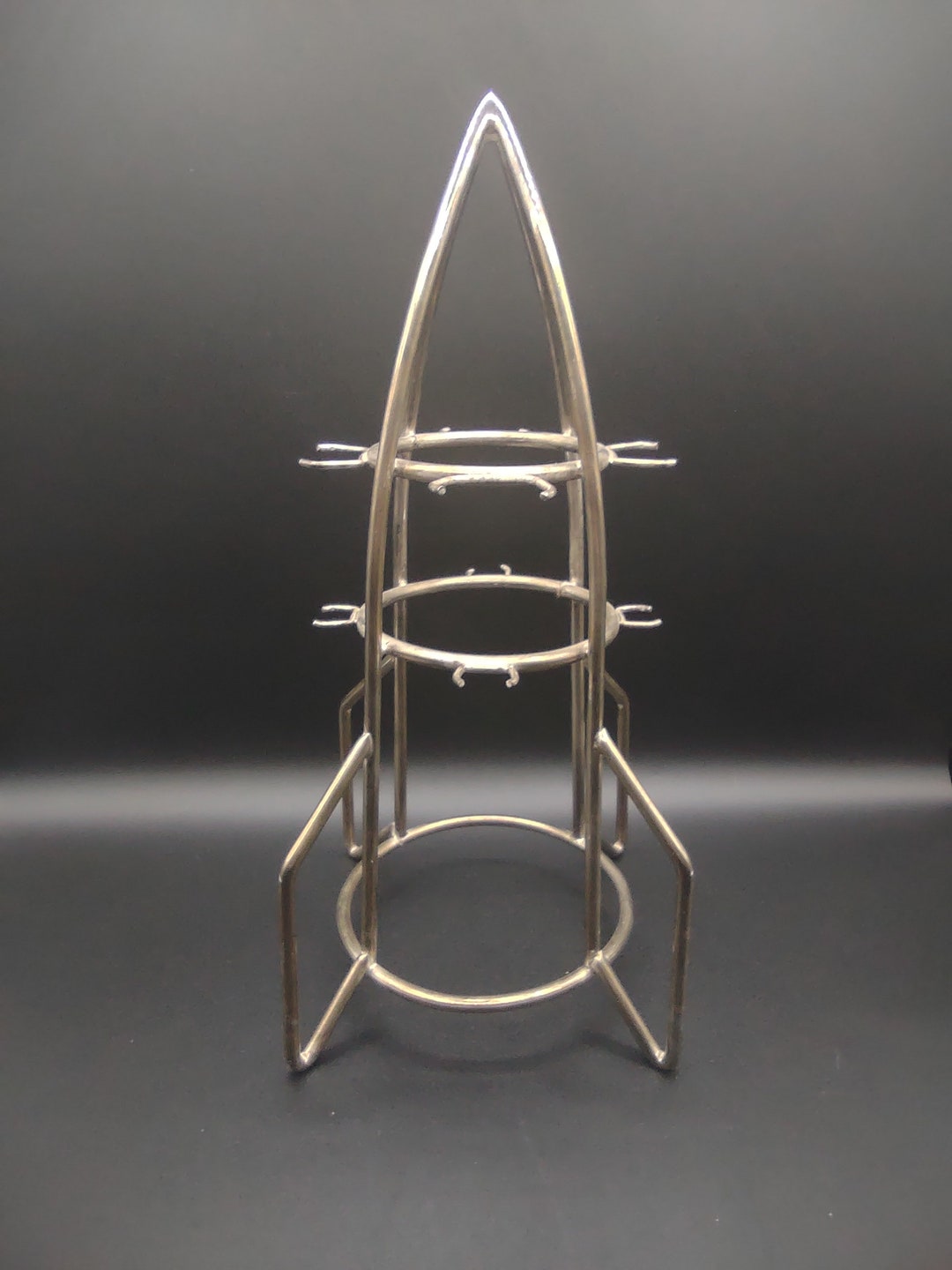 Vintage Atomic Space Rocket Ship Bar Tool Rack - Etsy