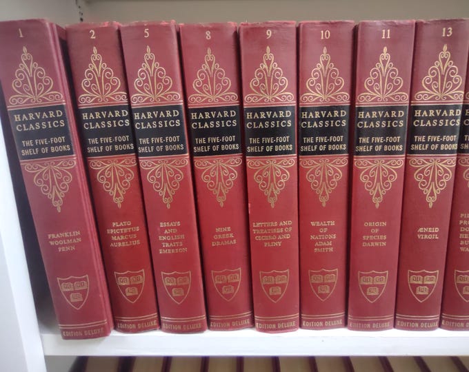 Harvard Classics | Sold Separately | 1914 Editions | Hardback Classic ...