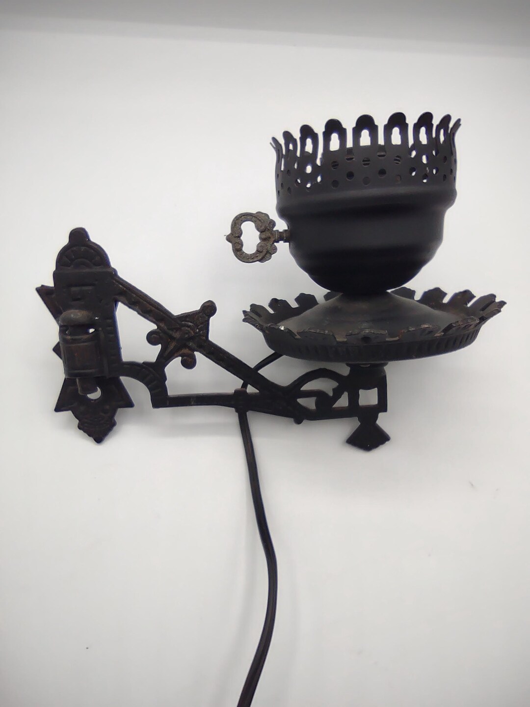 Cast Iron Swing Arm Electric Wall Lamp - Etsy