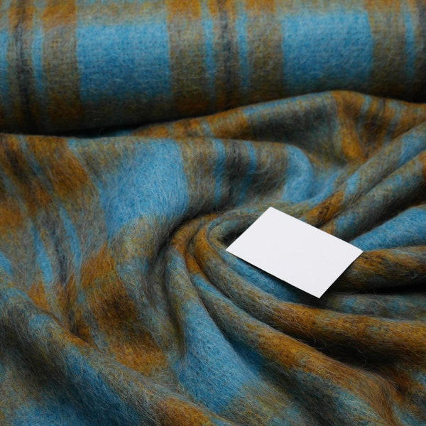 Wool Plaid Fabric - Etsy