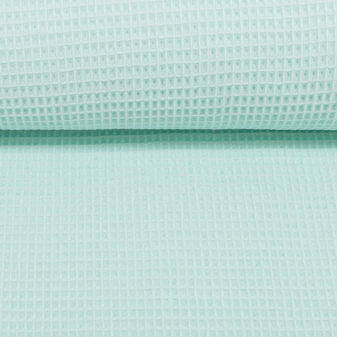 Waffle Piquet Swafing Nelson Mint - Etsy