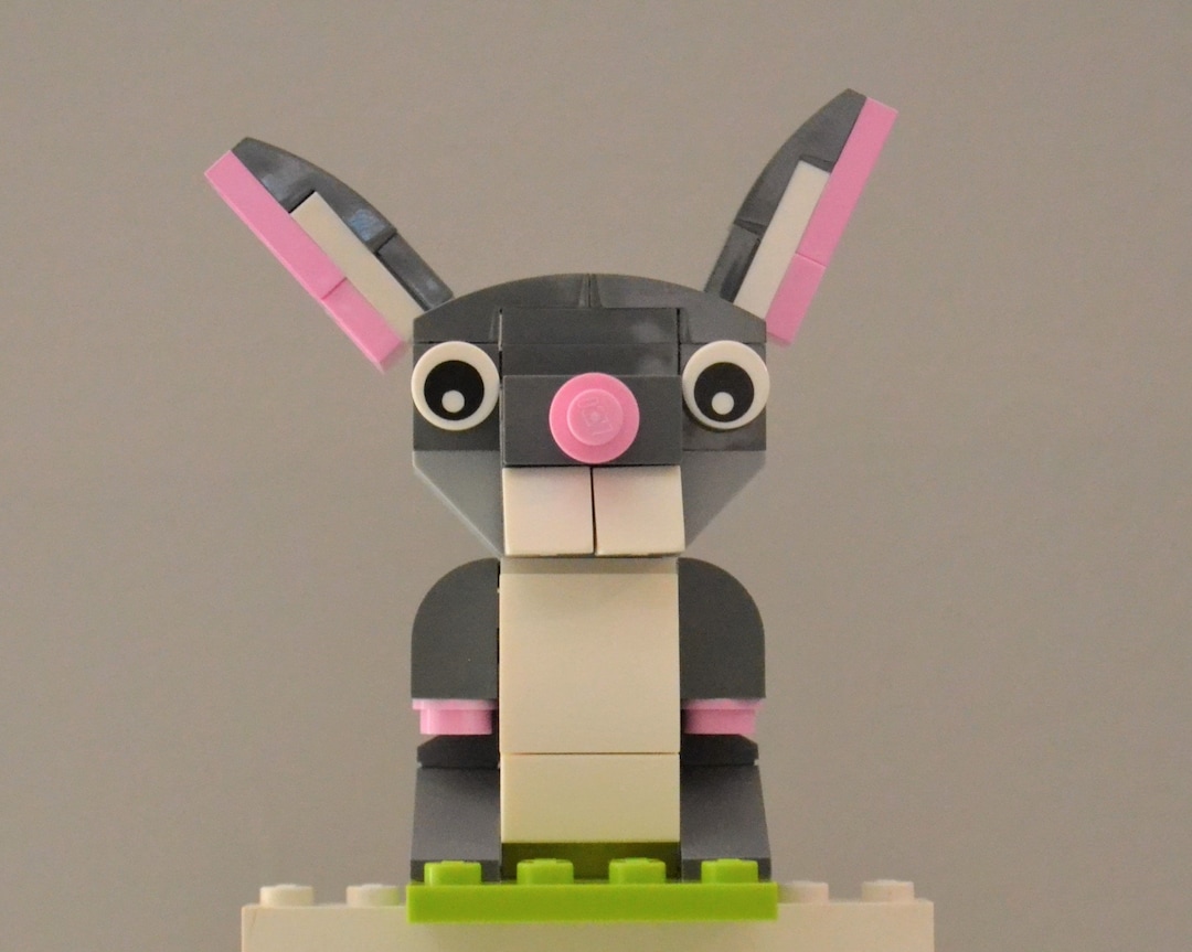 Easter Bunny - Build Your Own With LEGO® Bricks - Etsy