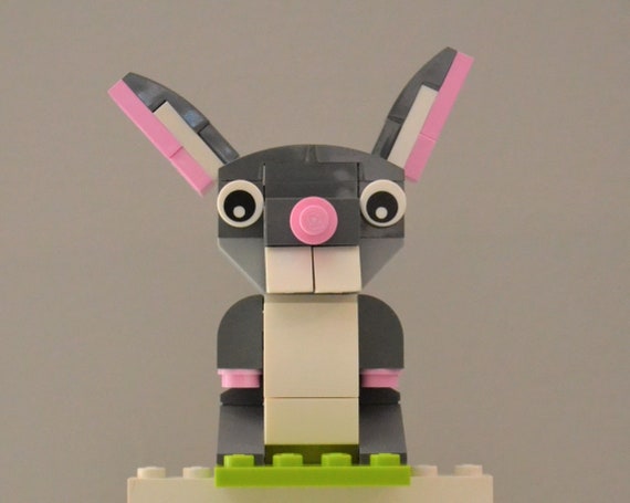 Easter Bunny Build Your Own With LEGO® Bricks | Etsy