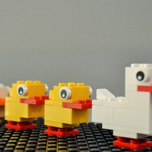 Easter Ducks - Build Your Own With LEGO® Bricks - Etsy