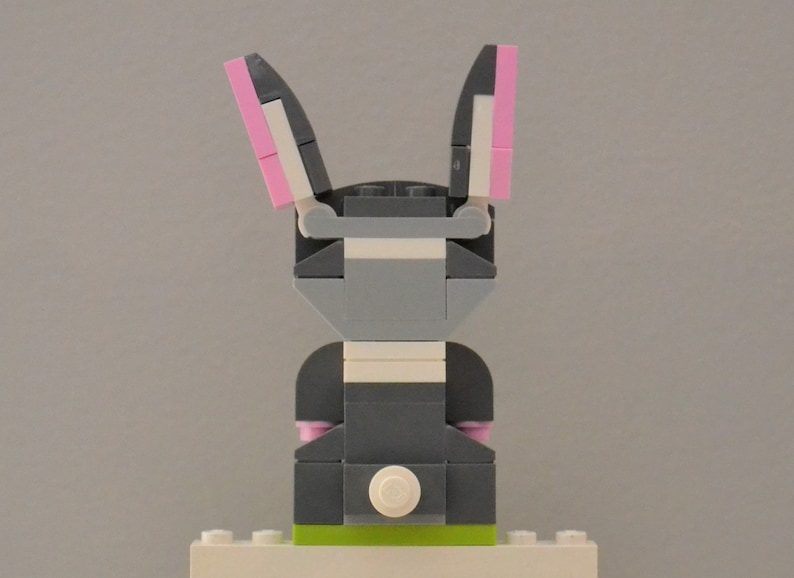 Easter Bunny Build Your Own With LEGO® Bricks | Etsy