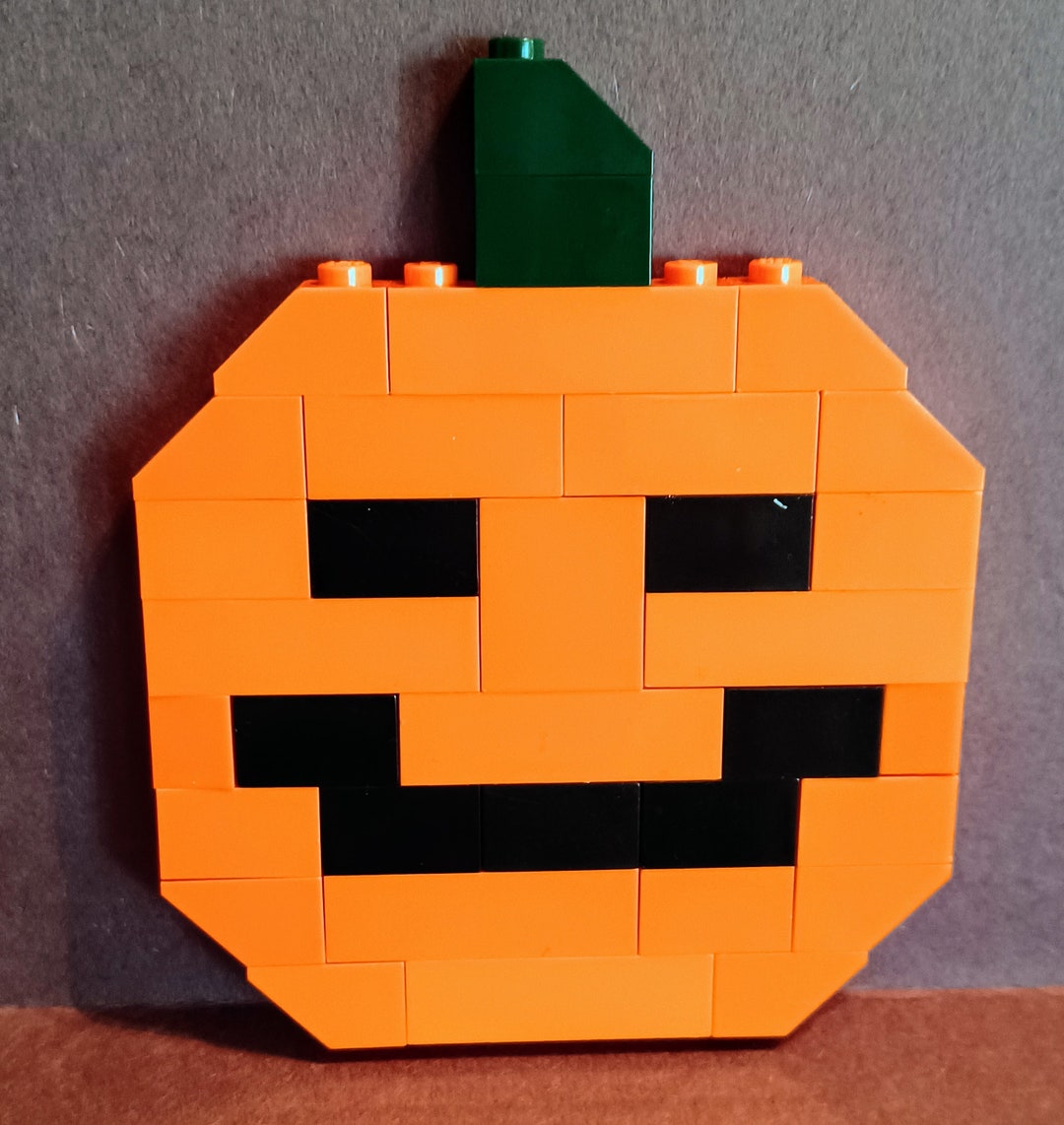 Pumpkin Halloween Kit With Instructions - Build Your Own With LEGO ...
