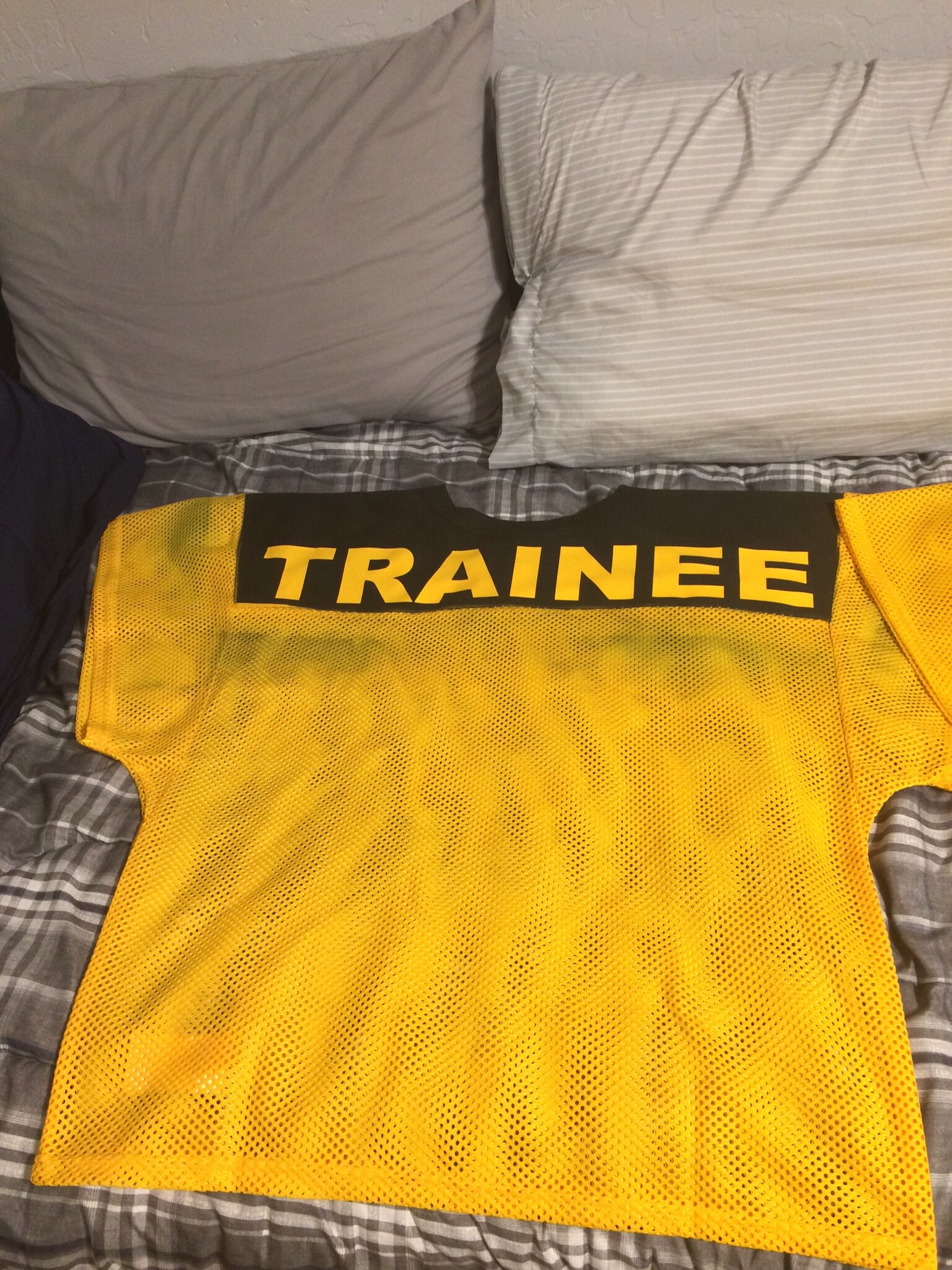 Deadpool X men trainee jersey. The front and back black parts | Etsy