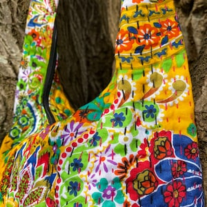 Handmade Indian Kantha Bag | Boho Bag | Hippie Bag | Festival Bag ...