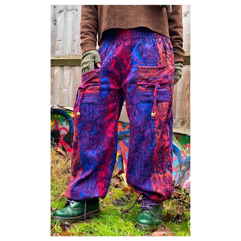 Flannel Baggy Pants - Etsy UK