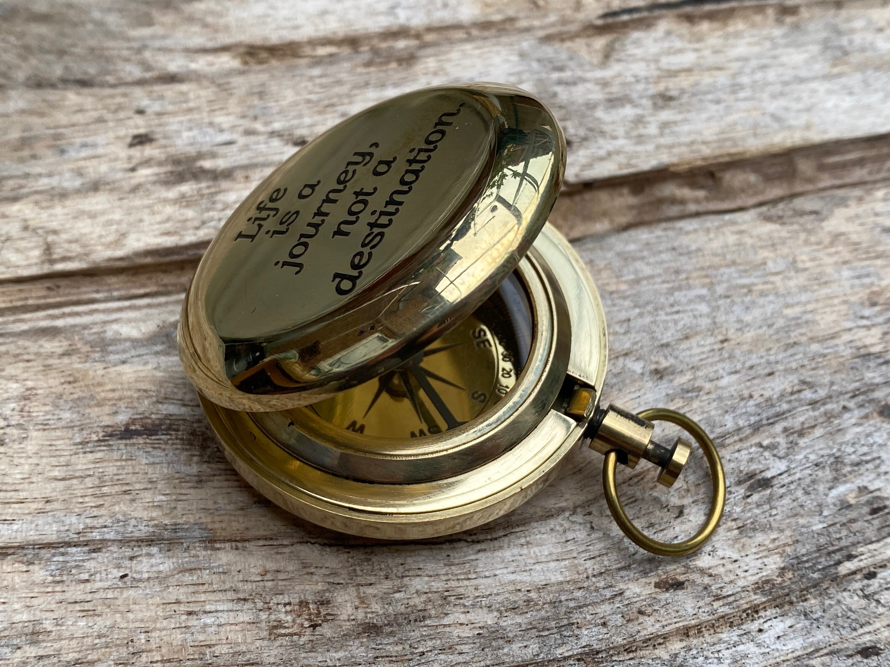 Pocket Compass Vintage Style Compass Handmade Compass - Etsy