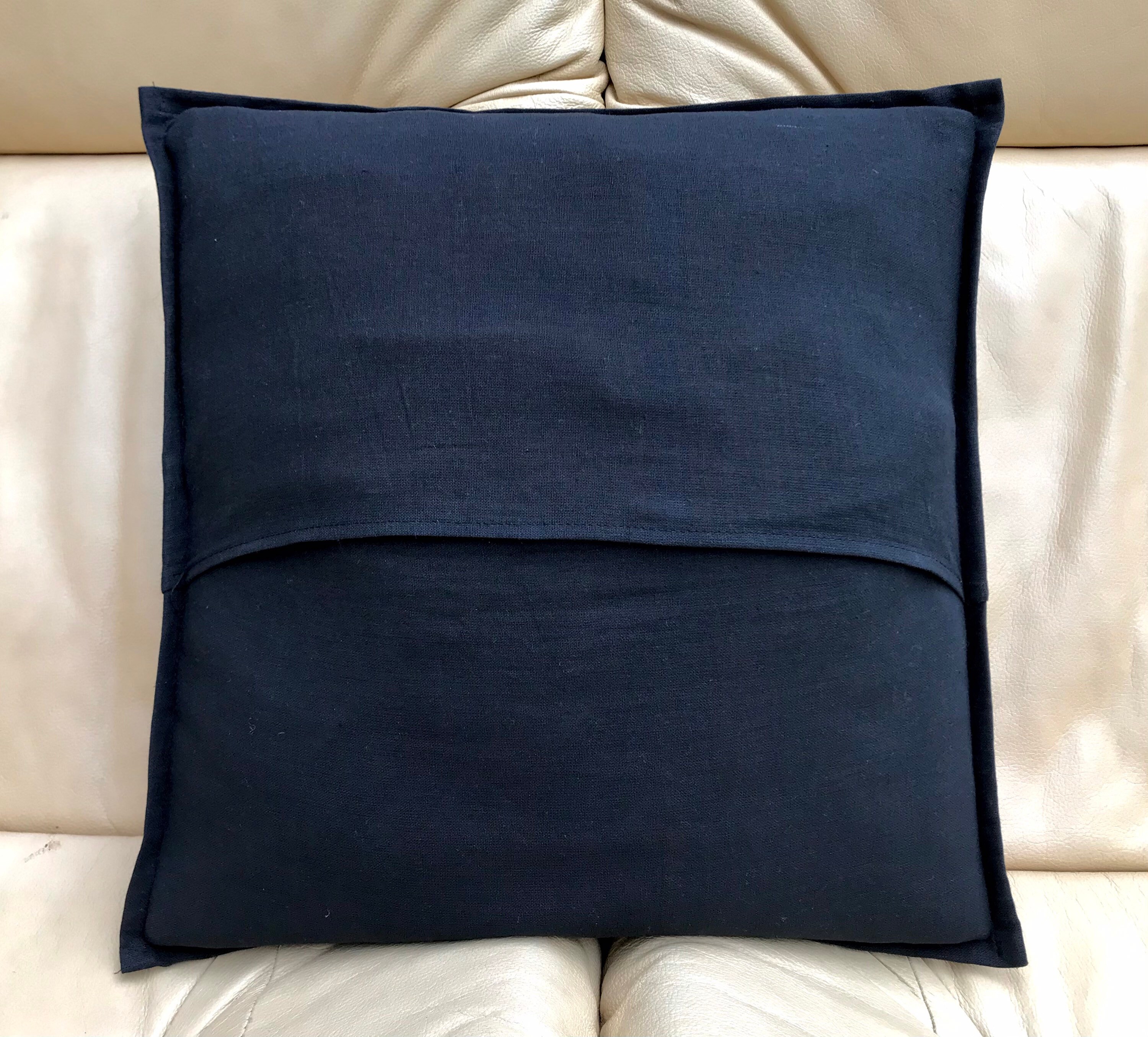 Hand Stitched Kantha Cushion Cover | Indian Cushion Cover | Boho ...