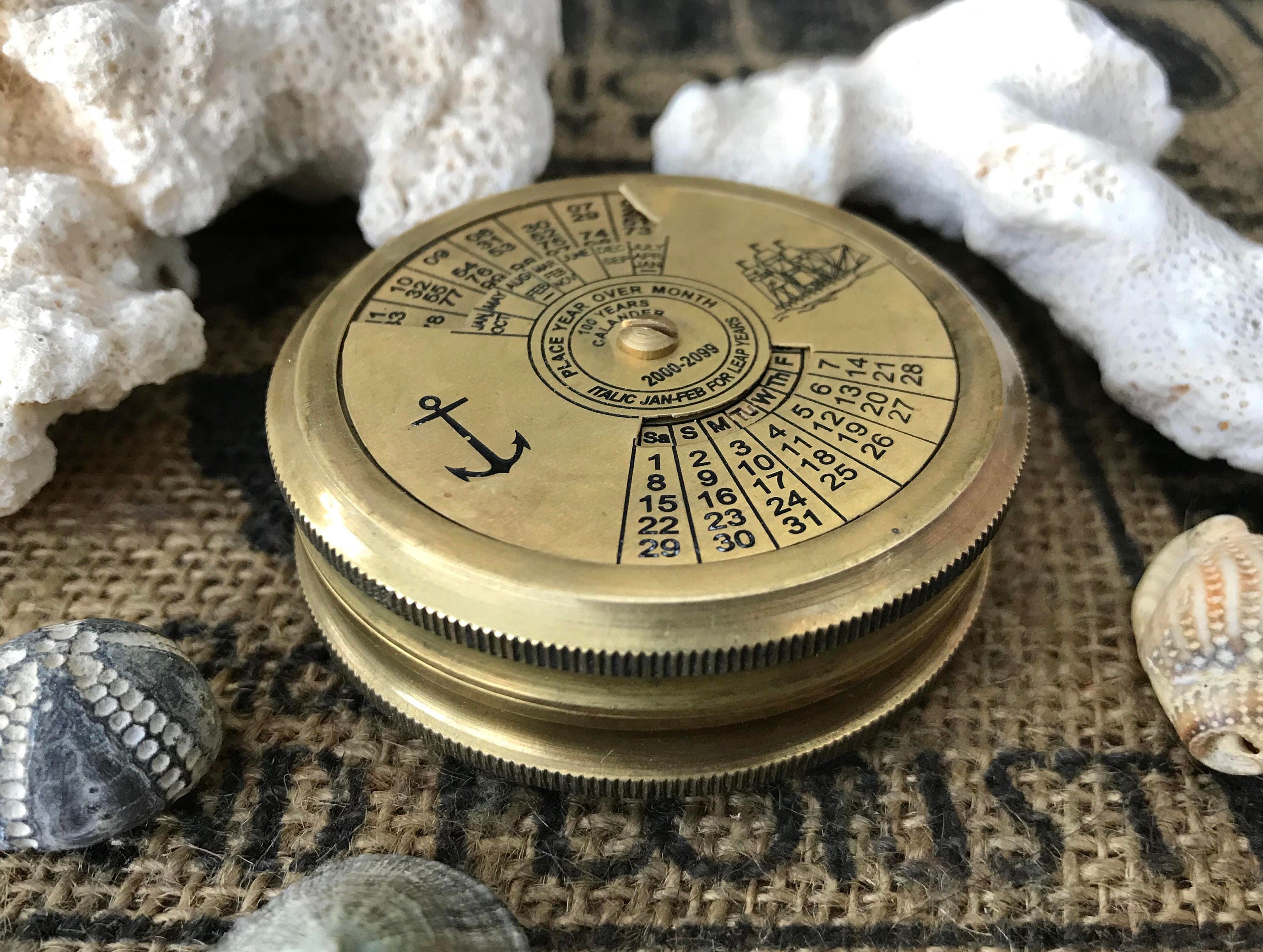 Nautical Compass Vintage Style Compass Brass Compass - Etsy UK