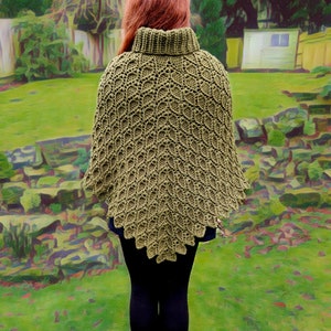 Whimsical Woodland Cottagecore Poncho Crochet Pattern. - Etsy