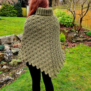 Whimsical Woodland Cottagecore Poncho Crochet Pattern. - Etsy