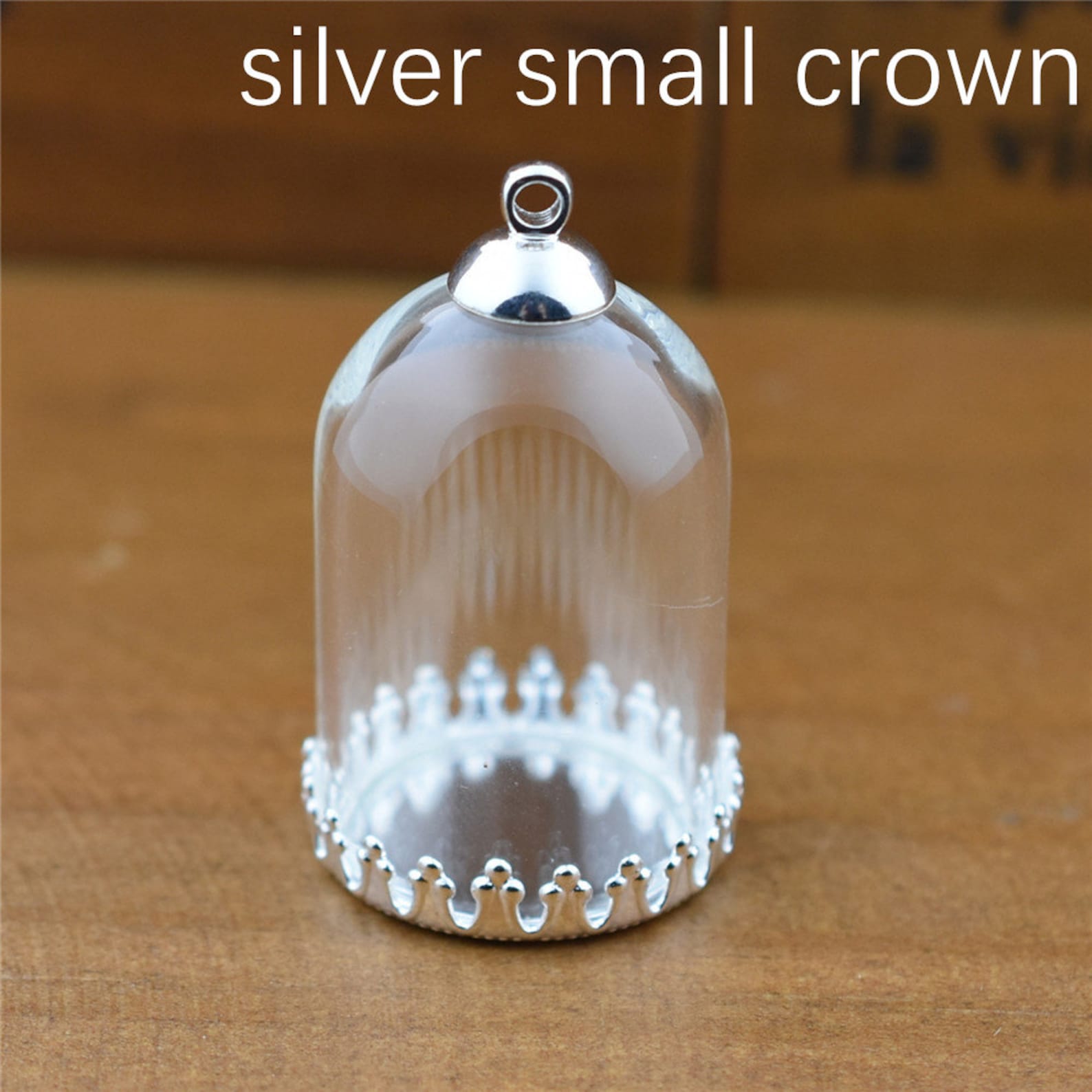 5pieces 30x20mm Bell Jar Glass Globe With Findings Set Glass - Etsy