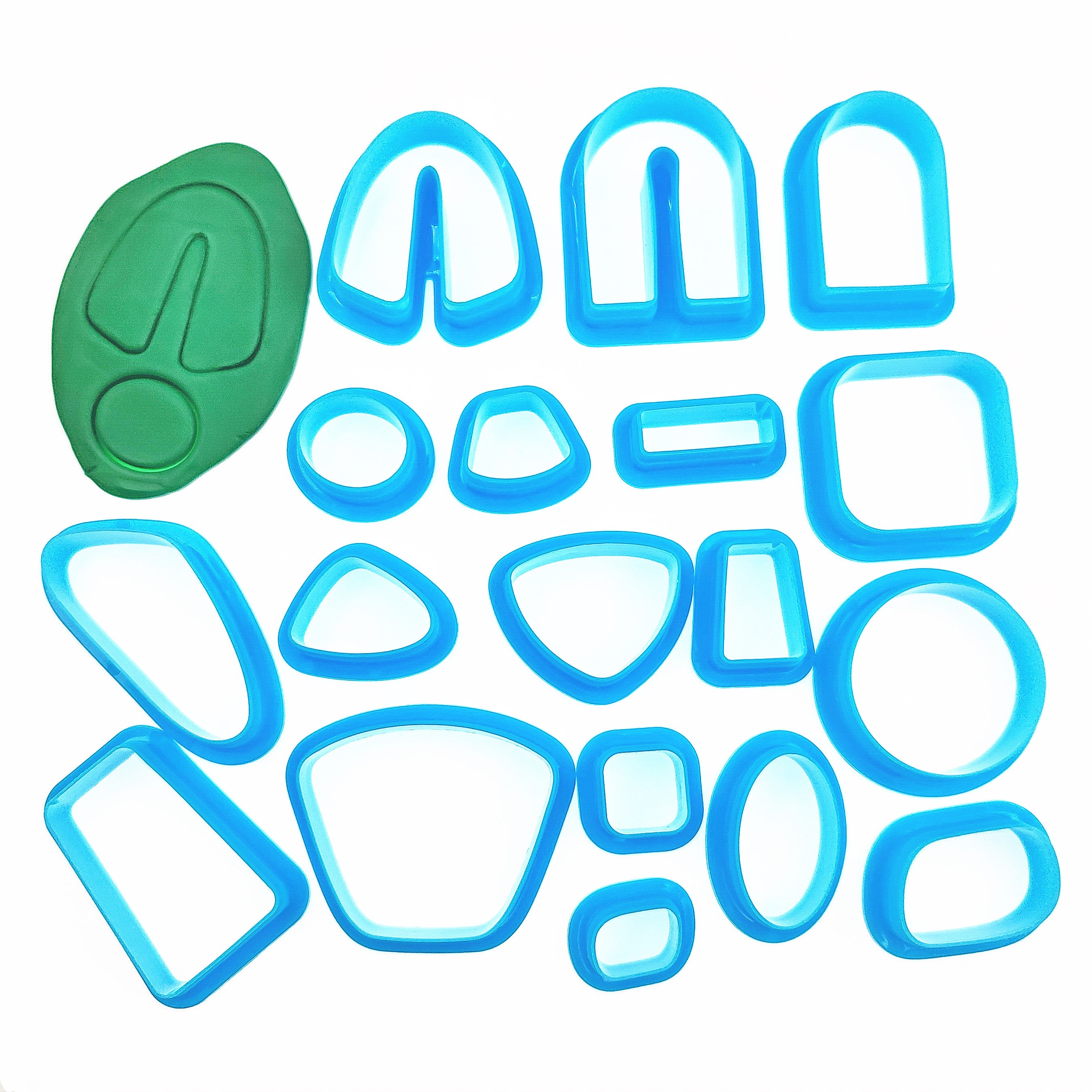 18pcs Set Polymer Clay Earring Cutter Drop Dangle Clay Cutter - Etsy