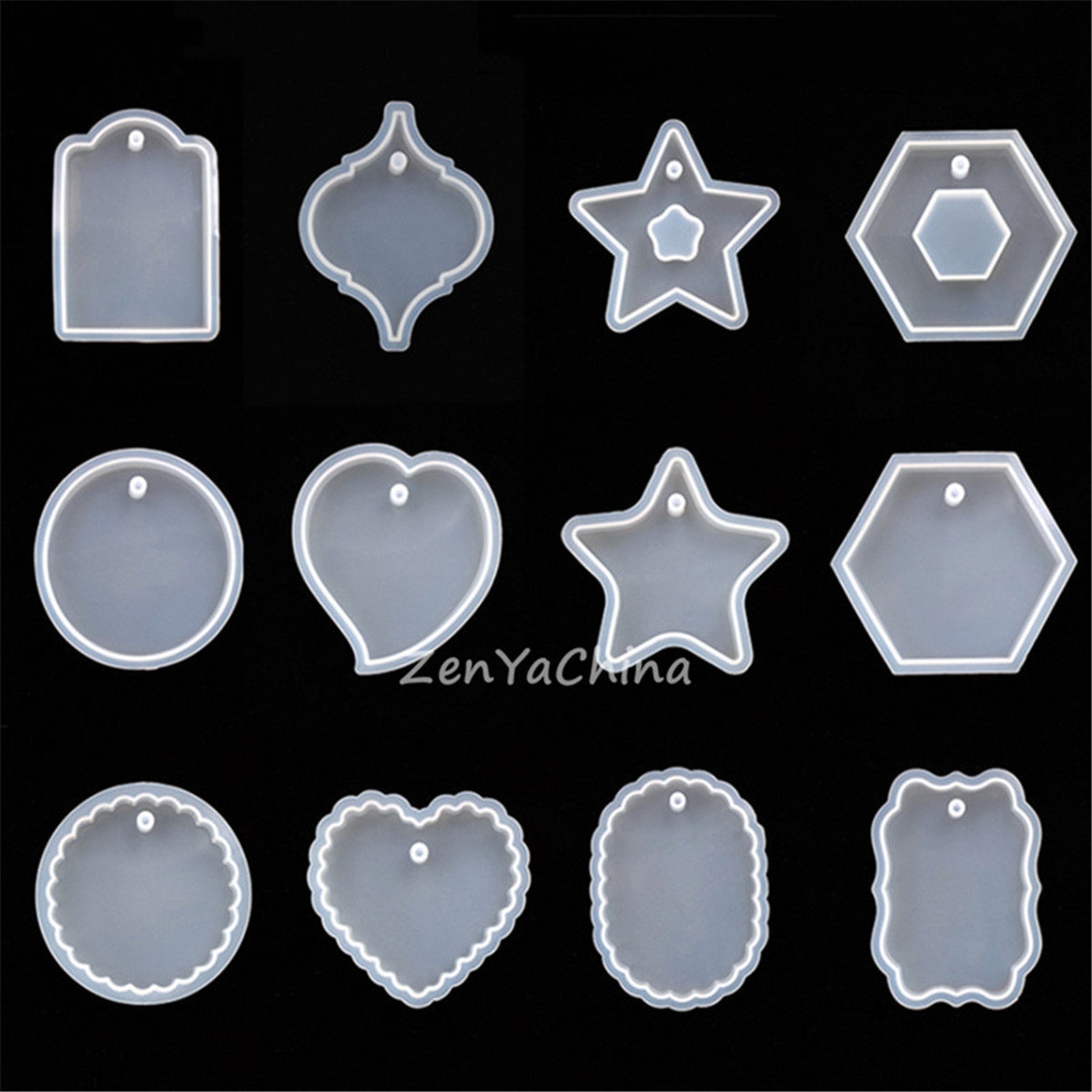 Tag Silicone Mold for Resin Silicone Mould Pendant Handmade DIY for ...