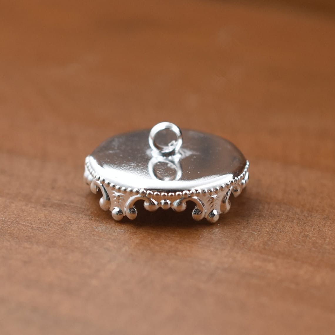 15mm Brass Setting Hanger Ring Base Setting Base Antique - Etsy