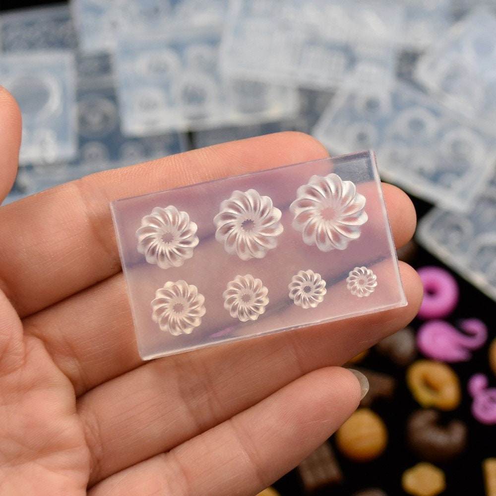 3D Silicone Mold Nail Art Mould Dollhouse Ornament Cute Bread - Etsy ...