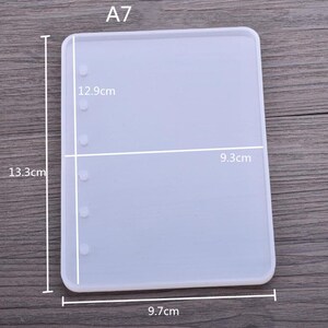 Notebook Cover Silicone Mold Resin Handmade DIY Epoxy Resin Molds ...