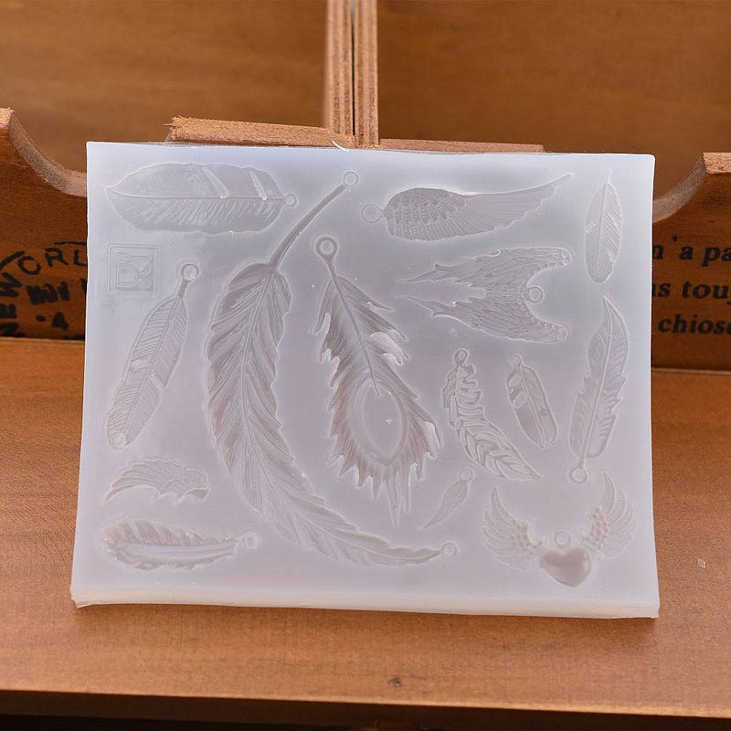 Feather Silicone Mold - Etsy