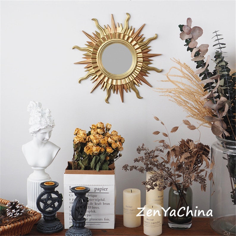 Sun Moon Mirror Resin Silicone Mould DIY Handmade Tool Crystal - Etsy