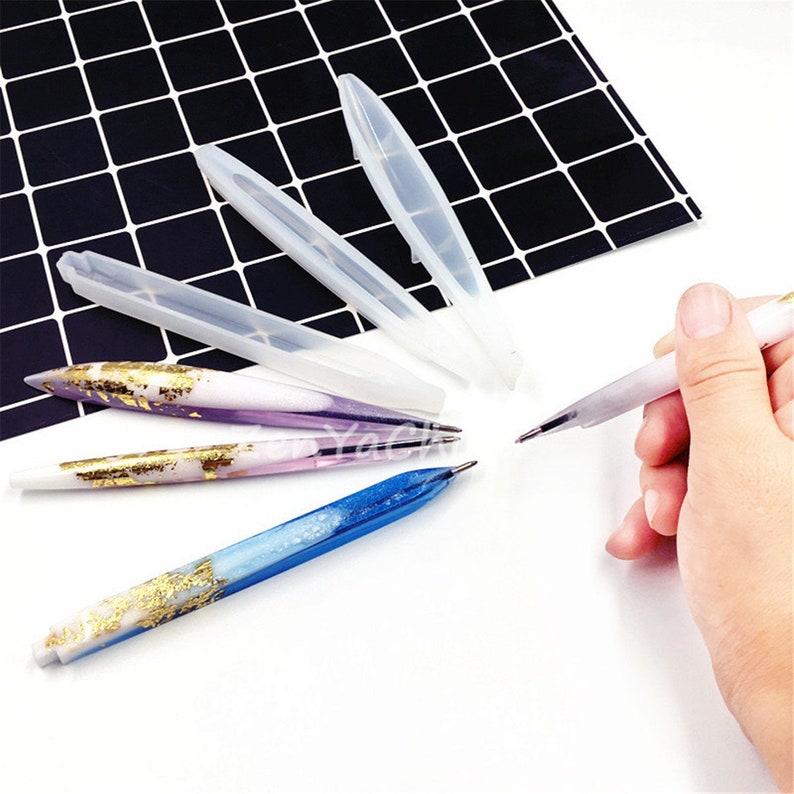 Silicone Mold for Pen Resin Pen Mold Tube Ornaments Resin - Etsy