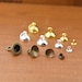 50pieces Classic Brass Caps for Glass Ball Beads Bead Cap, Antique ...