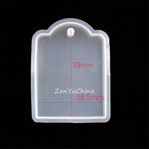 Tag Silicone Mold for Resin Silicone Mould Pendant Handmade DIY for ...