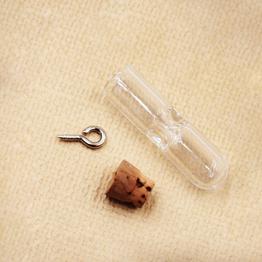 5X Hourglass 30*8mm Cute Mini Sand Clock With Brass Setting Base ...