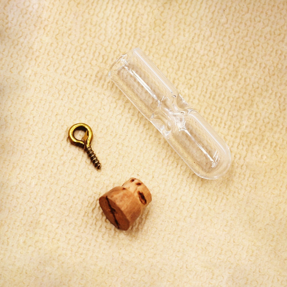 5X Hourglass 30*8mm Cute Mini Sand Clock With Brass Setting Base ...