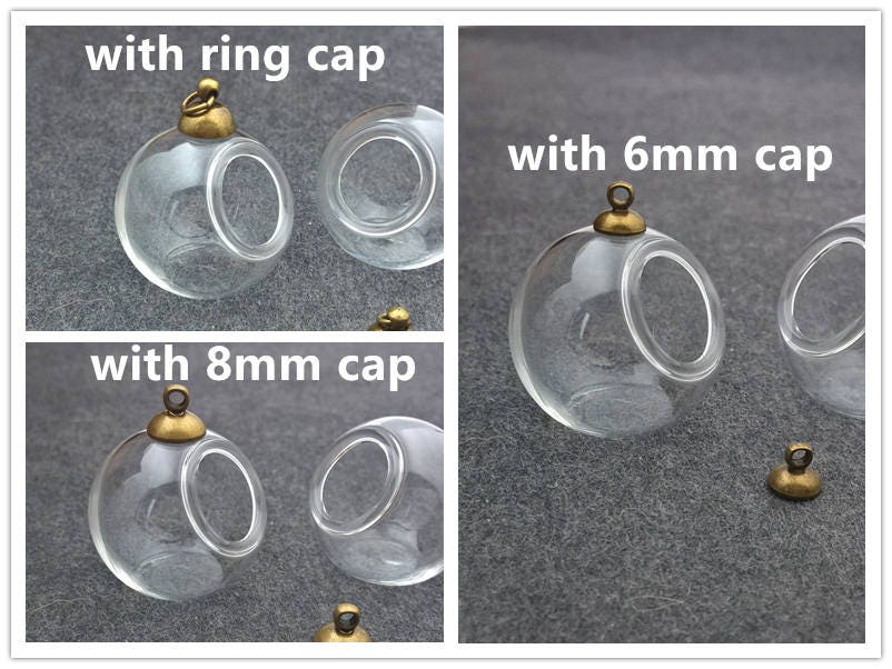5X 25mm Micro Landscape Ecological Glass Bottle Glass Pots - Etsy