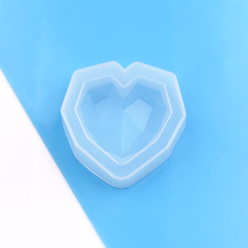 Heart Gem Mold Silicone Mold for Resin Handmade DIY Jewelry - Etsy