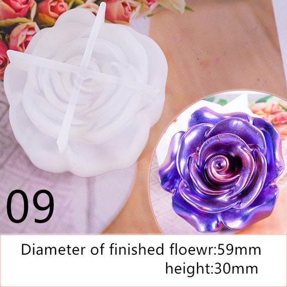 3D Flower Silicone Mold Resin Flowers Making Resin Jewelry | Etsy