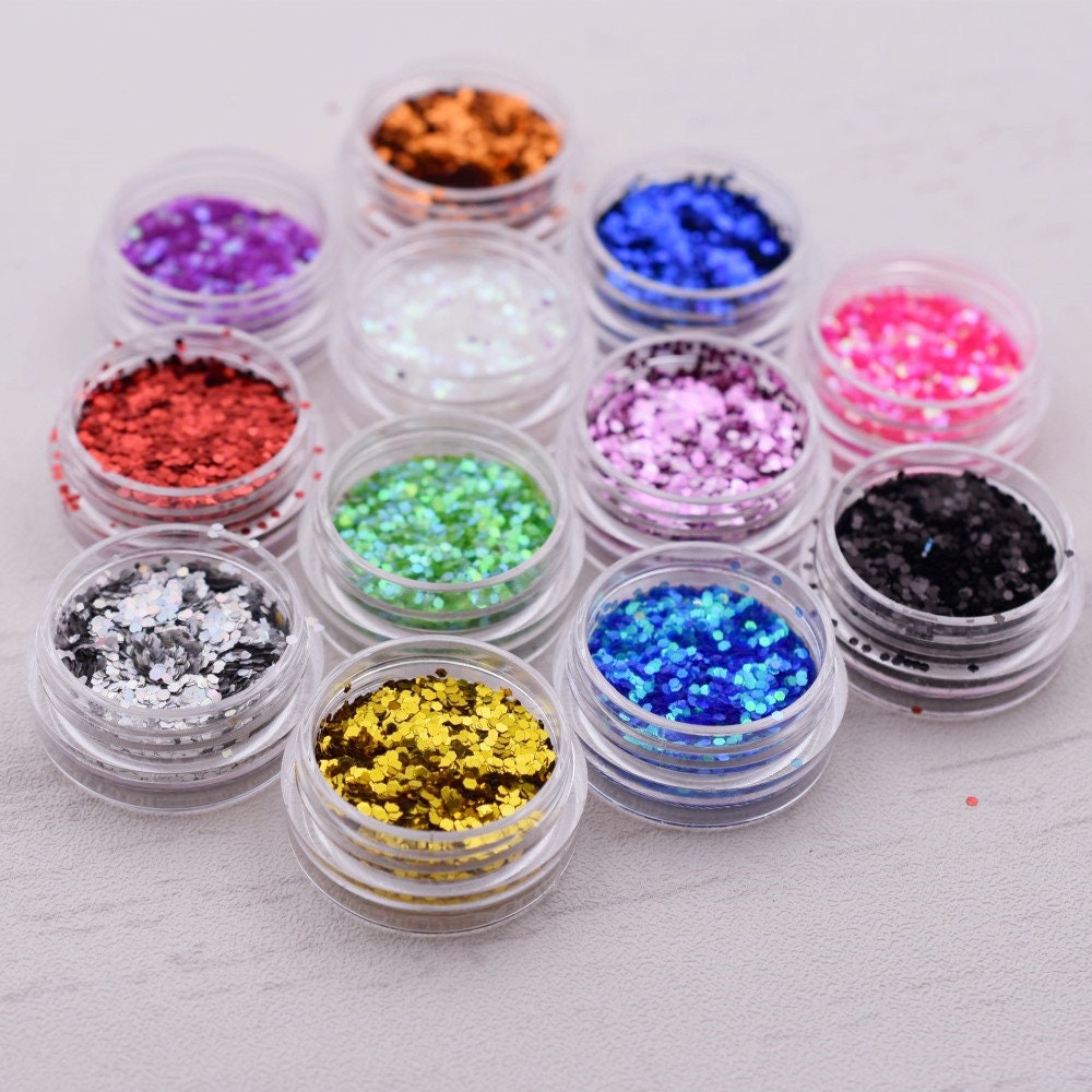 1mm mini hexagonal Sequins filler glass globe silicon mold | Etsy