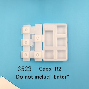 13pieces/set Mechanical Keyboard OEM Key Cap Mold Silicone Mold Resin ...
