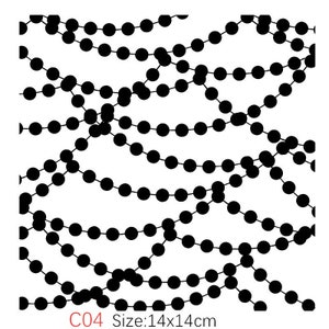 Polymer Clay Texture Stamp Sheets Geometric Pattern Texture Dots DIY ...