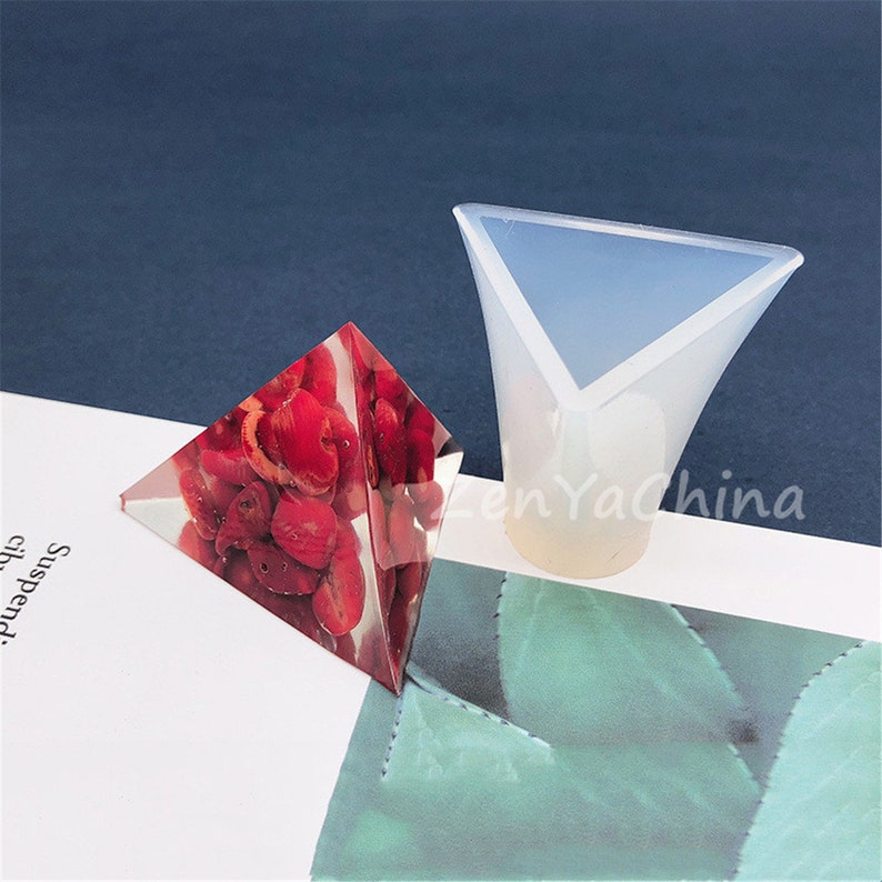 Cone Triangular Silicone Mold for Jewelry Making Tool Diy UV - Etsy
