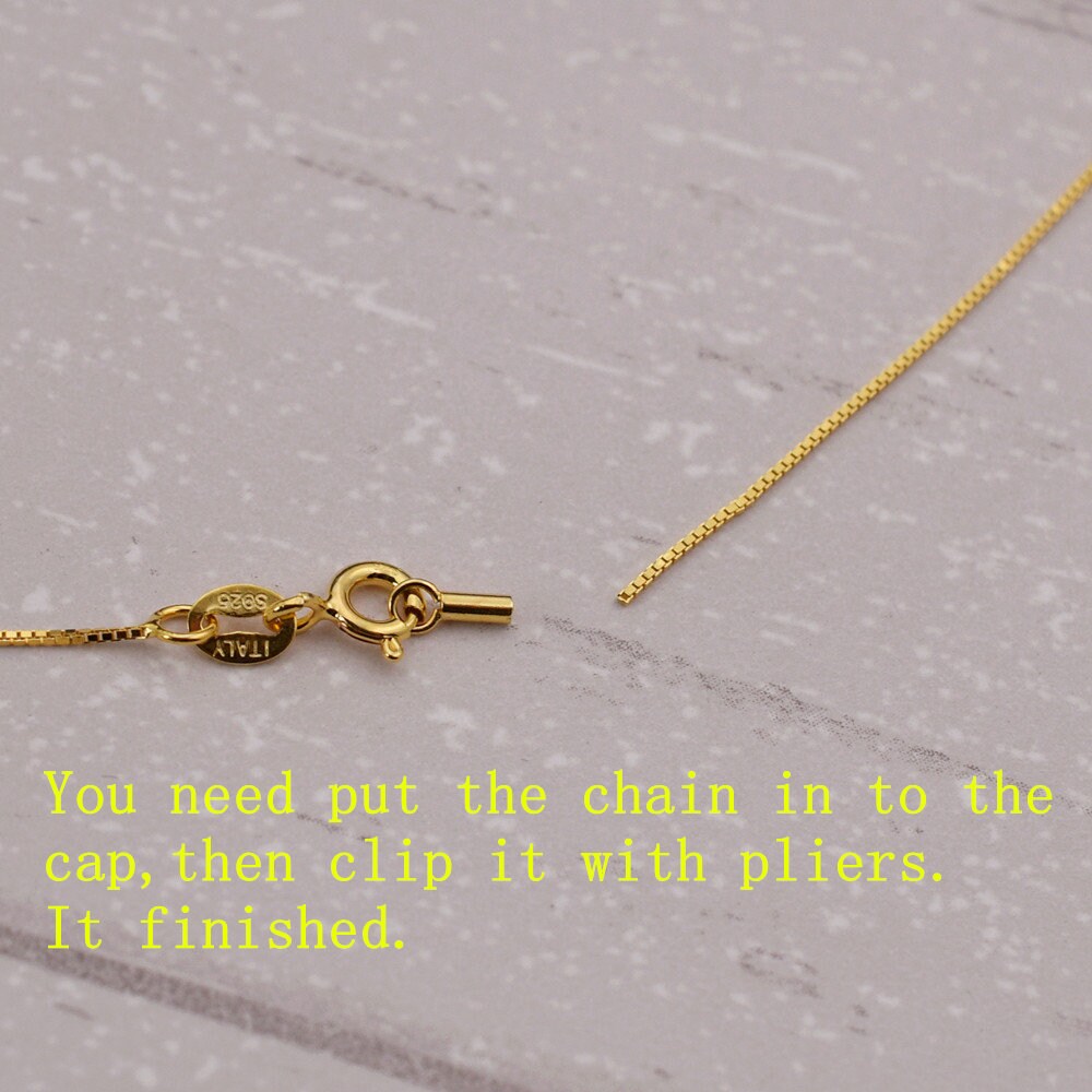 45cm 925 Silver Sterling Silver Necklace Chain Delicate | Etsy