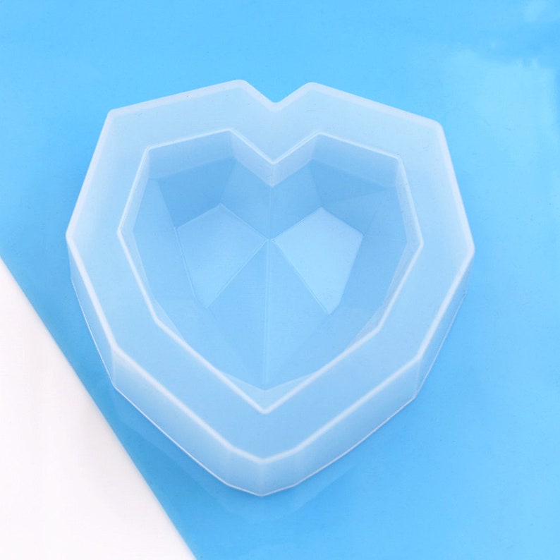 Heart Gem Mold Silicone Mold for Resin Handmade DIY Jewelry - Etsy